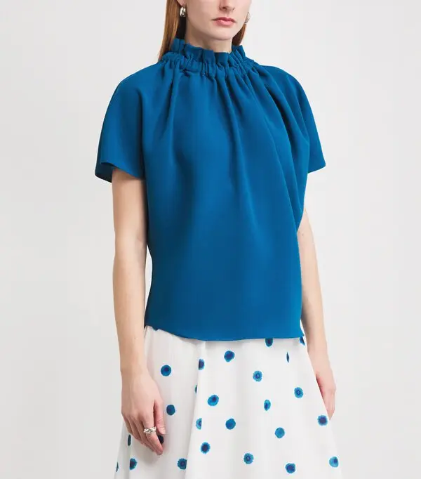 EDELINE LEE Ruff Blouse