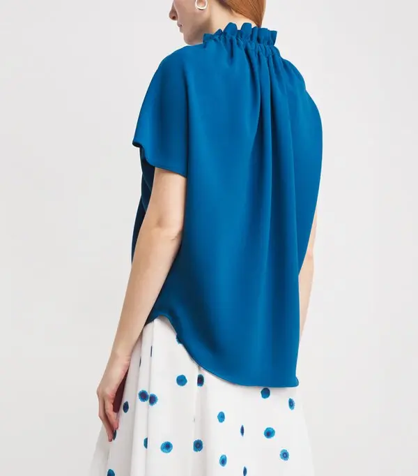 EDELINE LEE Ruff Blouse