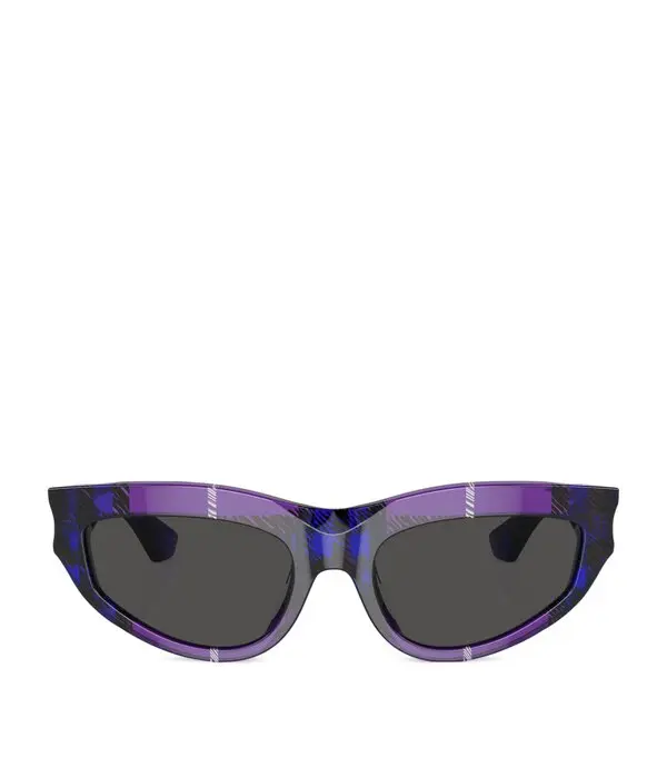 Burberry Acetate Be4425u Sunglasses - Purple
