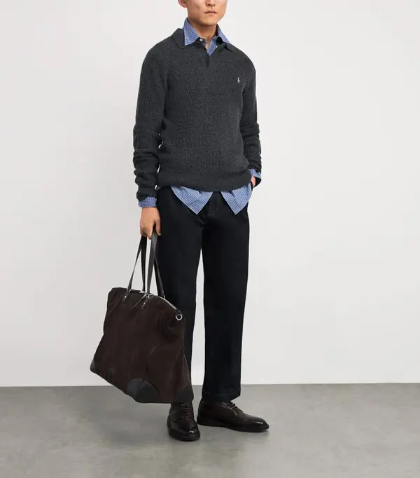 Polo Ralph Lauren Wool-cotton Polo Sweater