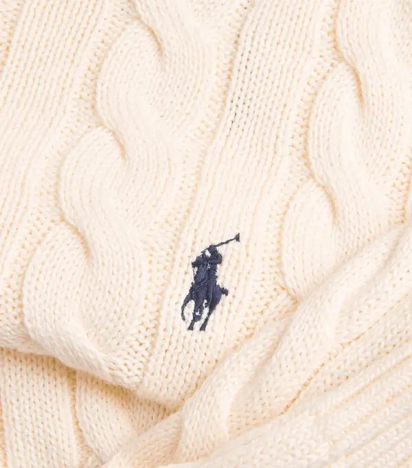 Polo Ralph Lauren Cotton Cable-knit Sweater - Beige