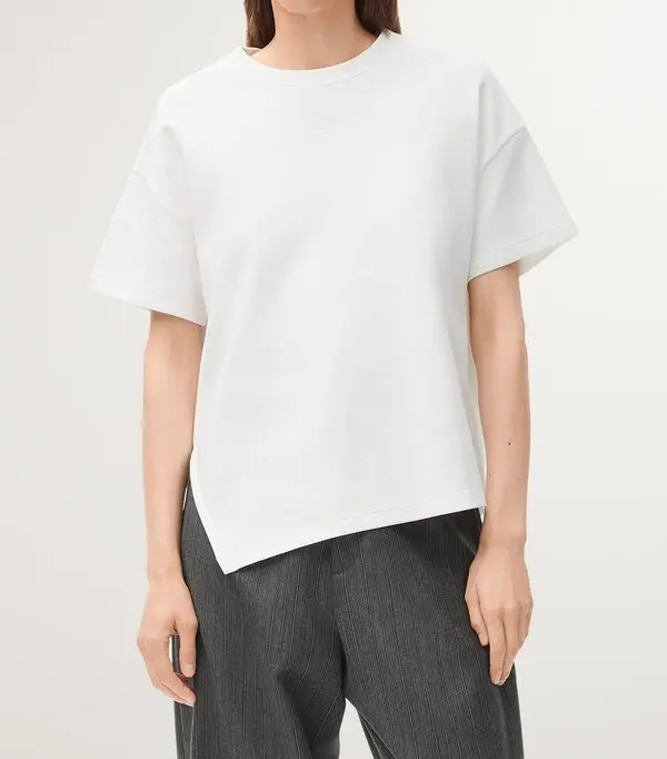 Loewe Asymmetric Anagram T-shirt - White