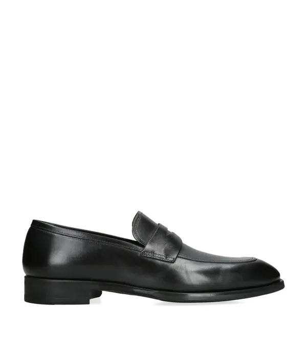 Magnanni Leather Madison Penny Loafers