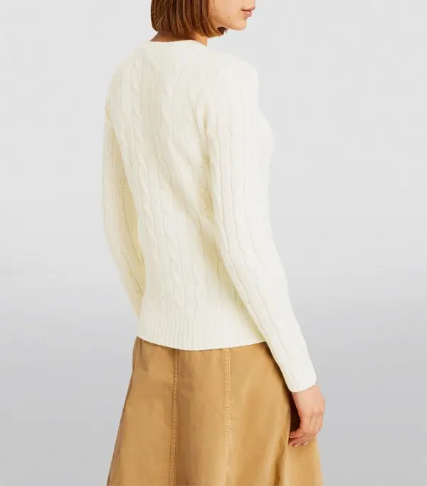 Polo Ralph Lauren Cashmere Julianna Sweater - Neutral