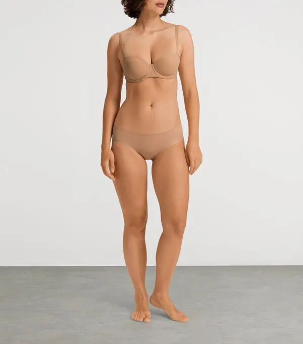 Hanro Invisible Cotton Midi Briefs - Beige