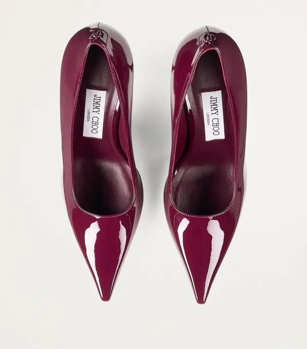 JIMMY CHOO Ixia 80 Leather Pumps