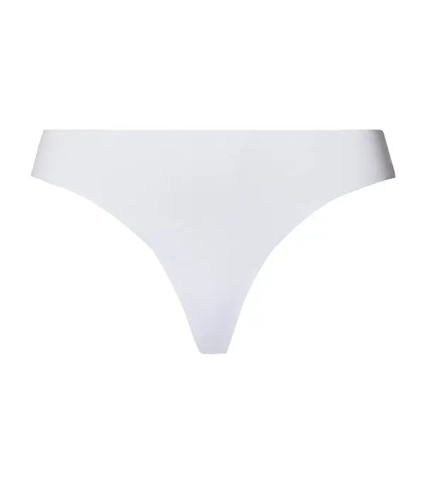 Hanro Invisible Cotton Thong - White