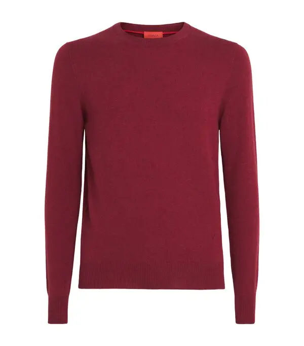 Isaia Cashmere Crew-neck Sweater - Red