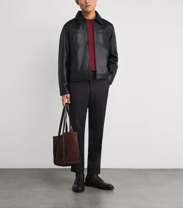 Isaia Cashmere Crew-neck Sweater - Red
