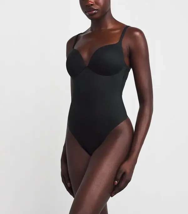 SKIMS Ultimate Body Thong Bodysuit - Black
