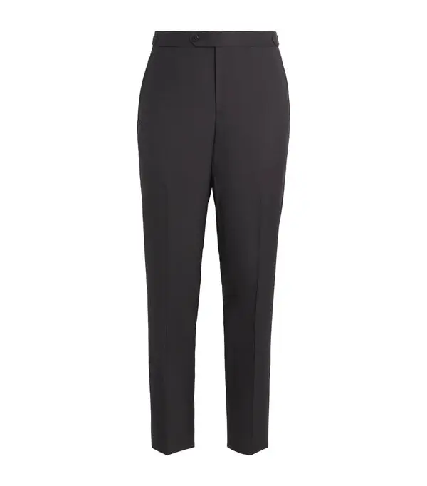 Isaia Wool Sanita Trousers - Grey