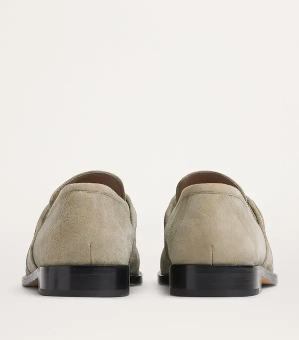 Bottega Veneta Suede Astaire Loafers