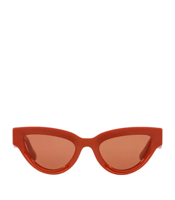 Bottega Veneta Injected Sunglasses - Orange