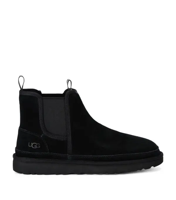 UGG Suede Neumel Chelsea Boots - Black