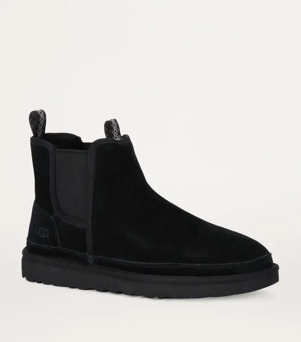 UGG Suede Neumel Chelsea Boots - Black