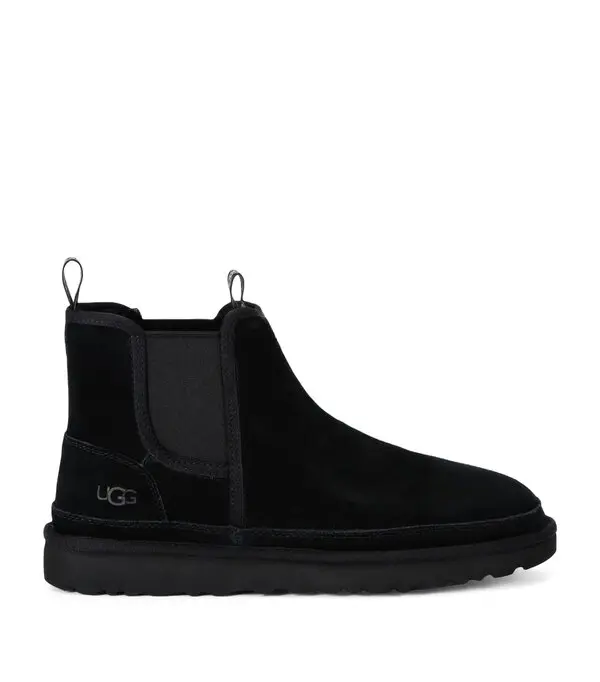 UGG Suede Neumel Chelsea Boots - Black
