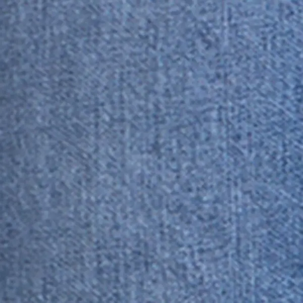Alaïa Round Wide-leg Jeans - Blue