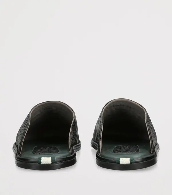 BROTINI Alligator Leather Mules