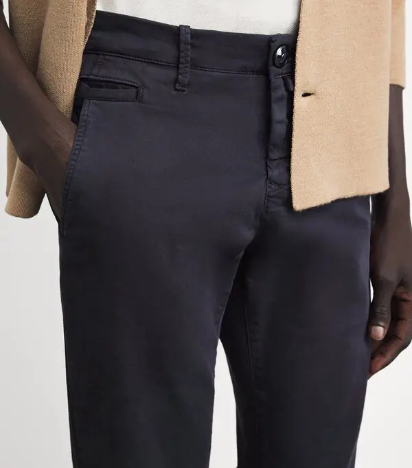 Jacob Cohen Bobby Slim Chinos - Navy