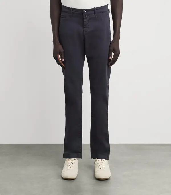 Jacob Cohen Bobby Slim Chinos - Navy