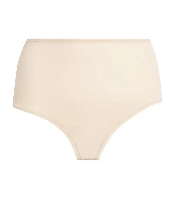 SKIMS Fits Everybody High-rise Thong - Beige
