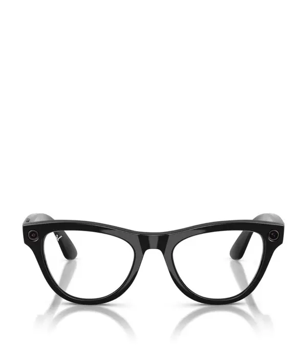 Ray-ban Skyler Smart Sunglasses With Integrated Camera And Audio - Black