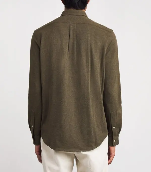 Polo Ralph Lauren Cotton Featherweight Mesh Shirt - Green