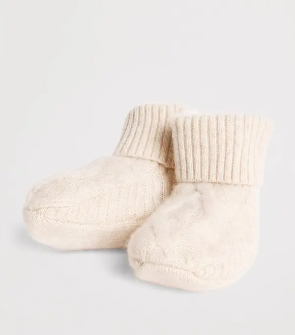 Harrods Cashmere Booties