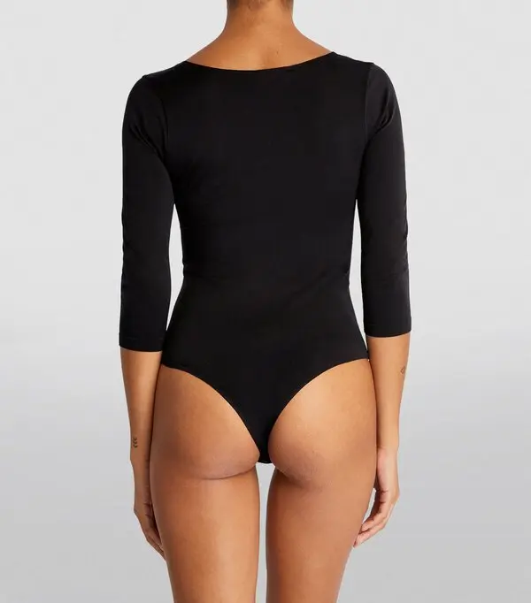 Falke Stringbody Bodysuit - Black