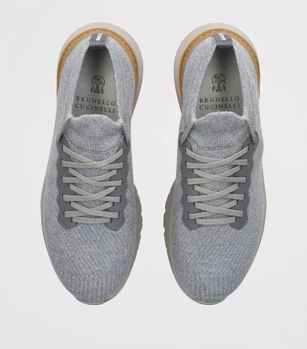 Brunello Cucinelli Knitted Sneakers