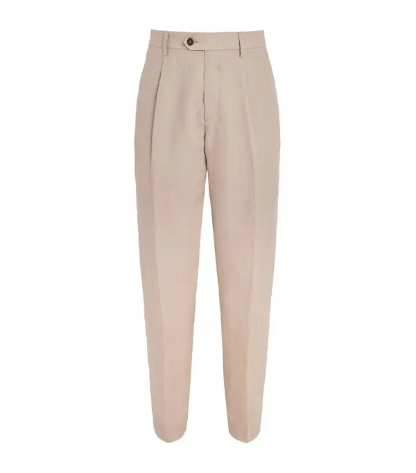 Eleventy Linen Tailored Trousers