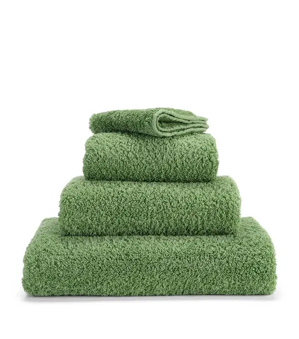 ABYSS & HABIDECOR Super Pile Face Cloth - Green