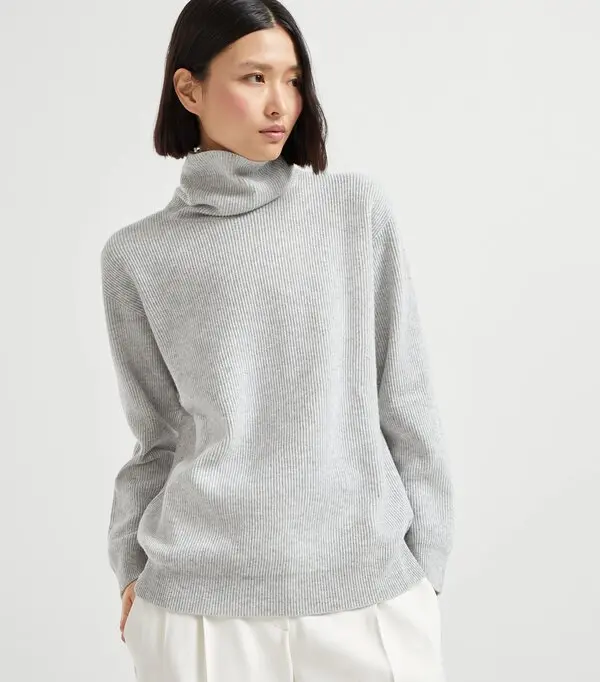 Brunello Cucinelli Cashmere High-neck Sweater