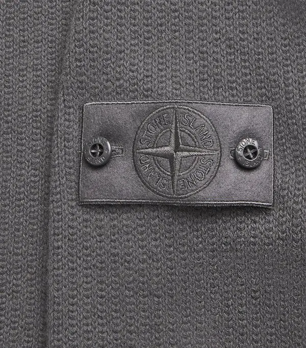 Stone Island Cashmere Crew-neck Sweater - Grey