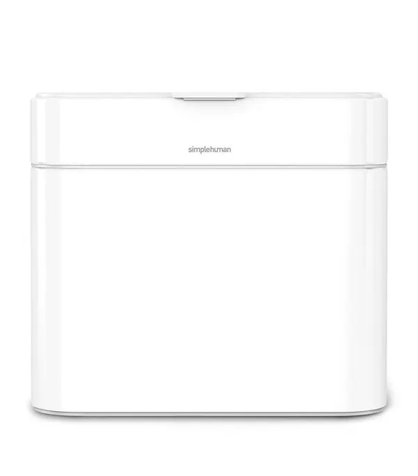 SIMPLEHUMAN Stainless Steel Compost Caddy - White
