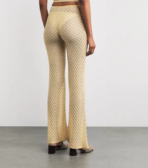 Missoni Metallic Flared Trousers