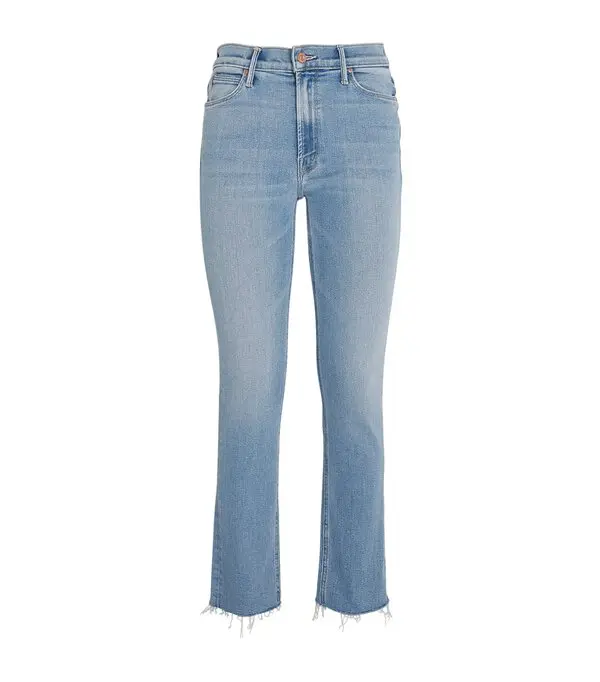 MOTHER The Dazzler Ankle Fray Jeans