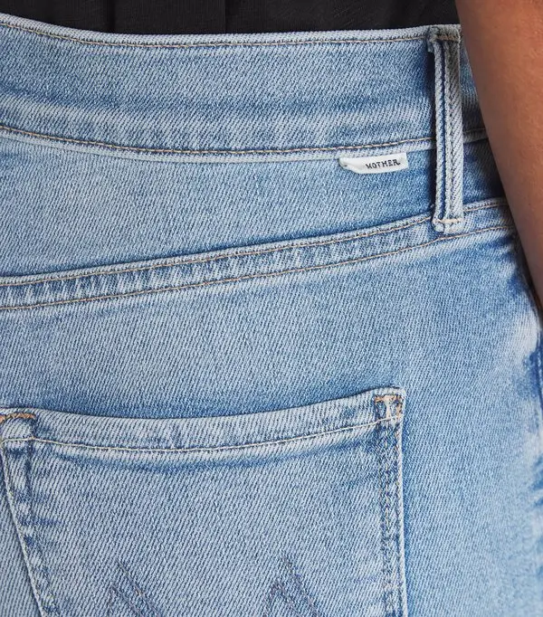 MOTHER The Dazzler Ankle Fray Jeans