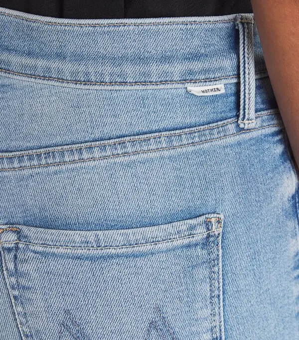 MOTHER The Dazzler Ankle Fray Jeans