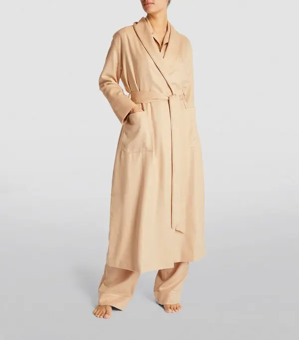Olivia Von Halle Cashmere Logan Robe