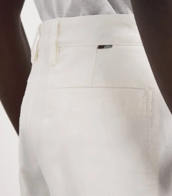 Canali Stretch-cotton-cashmere Chinos