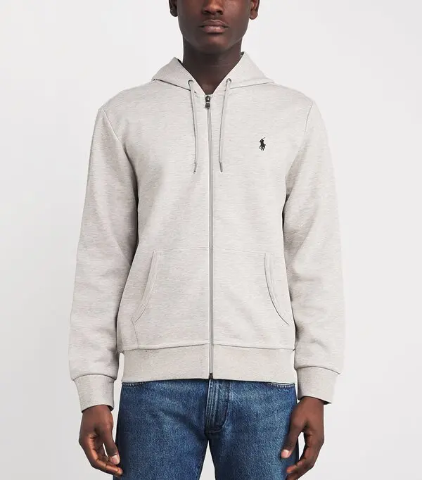 Polo Ralph Lauren Polo Pony Zip-up Hoodie - Grey
