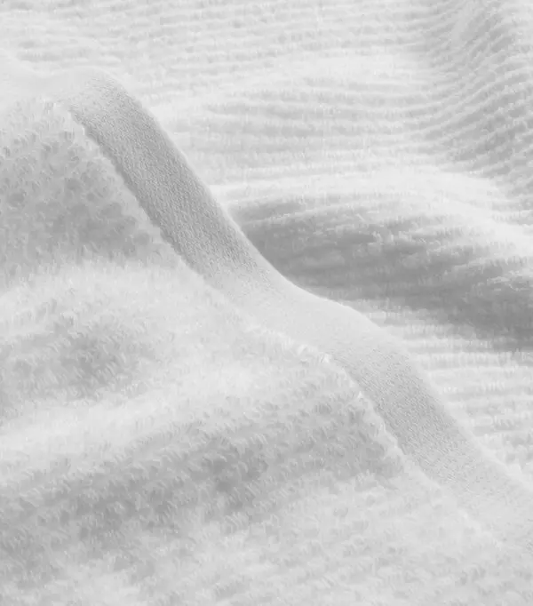 HAMAM Organic Cotton Raya Hand Towel - White