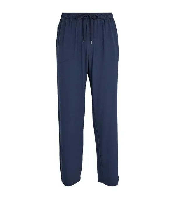 Derek Rose Micro Modal Lounge Trousers - Navy