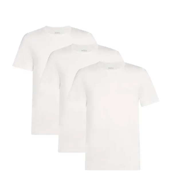 BOSS Cotton Logo T-shirt - White