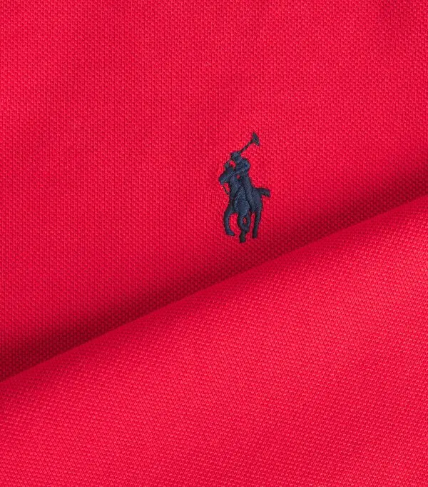 Polo Ralph Lauren Cotton Polo Pony Polo Shirt - Red