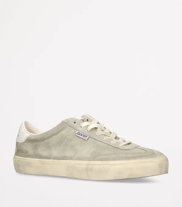 GOLDEN GOOSE Soul Star Suede Sneakers - Beige