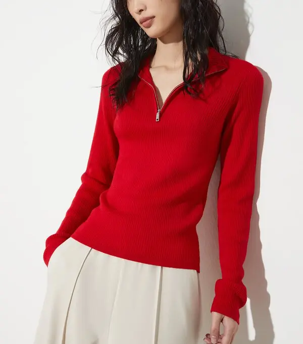Max & Co. Wool Half-zip Sweater