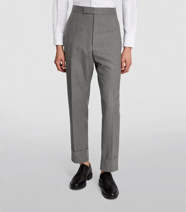 Thom Browne Wool Tailored Trousers