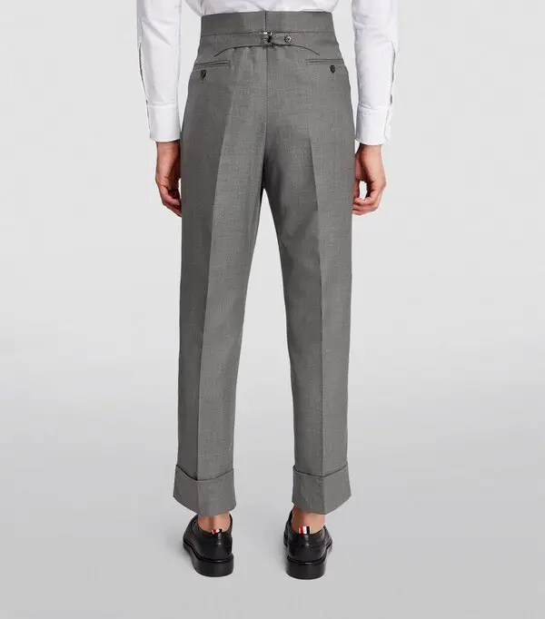 Thom Browne Wool Tailored Trousers